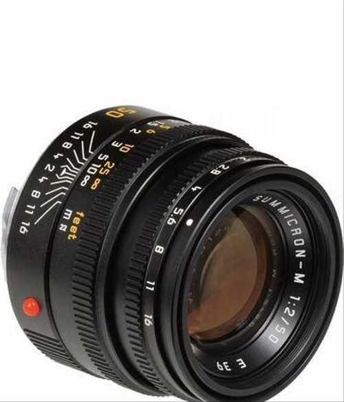 Объектив Leica summicron-m 50mm f/2