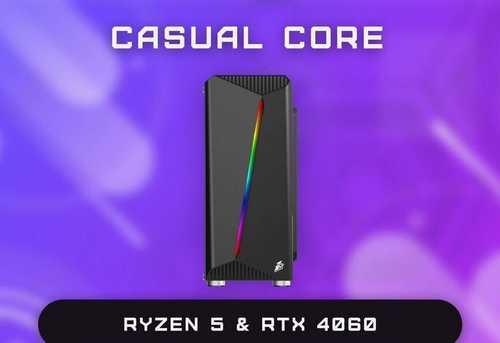 «casual core» пк Ryzen 5\RTX 4060\32гб RAM