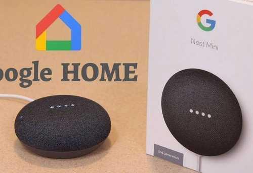 Умная колонка google nest mini 2nd gen