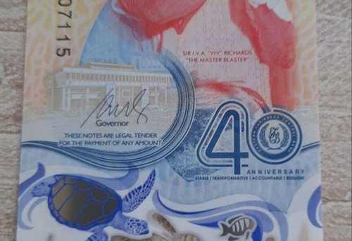 Банкнота Восточные Карибы 2 доллара. UNC