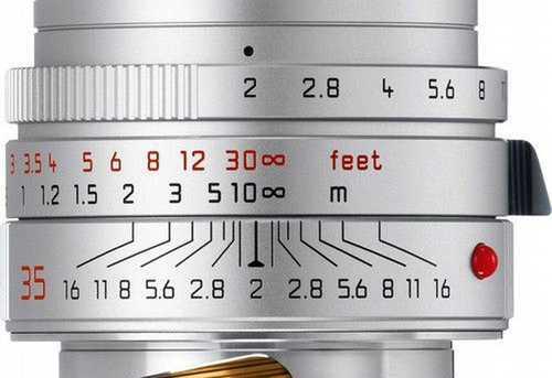 Leica Summicron-M 35mm f/2 asph Silver