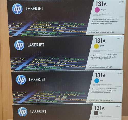 Оригинальные картриджи HP 131A CF210A CF211A CF212