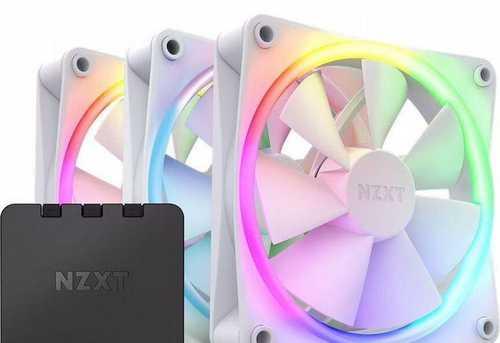 3 Вентилятора nzxt F120 RGB Core + контроллер