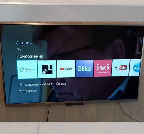 Телевизор Sony bravia, SMART TV, WiFi