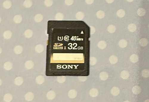 Карта памяти Sony 32 GB