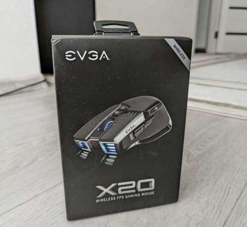 Мышь беспроводная геймерская evga X20
