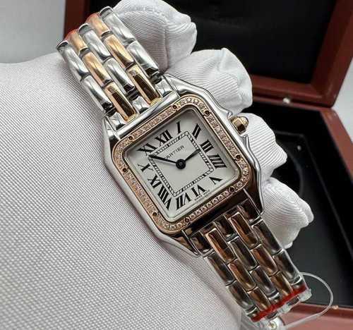 Часы женские Cartier Panthere 27mm камни