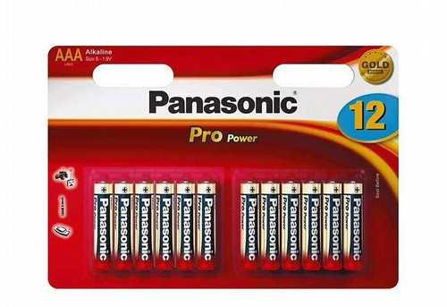 Батарейки Panasonic LR03XEG/12BW AAA щелочные Pro