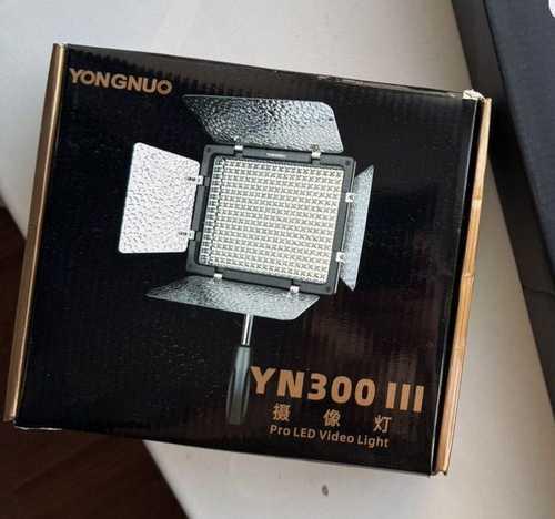 Видеосвет yongnuo 300 iii