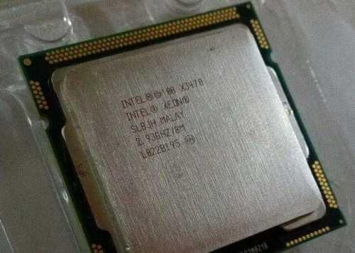 Процессор xeon intel x3470 s1156 аналог i7 870