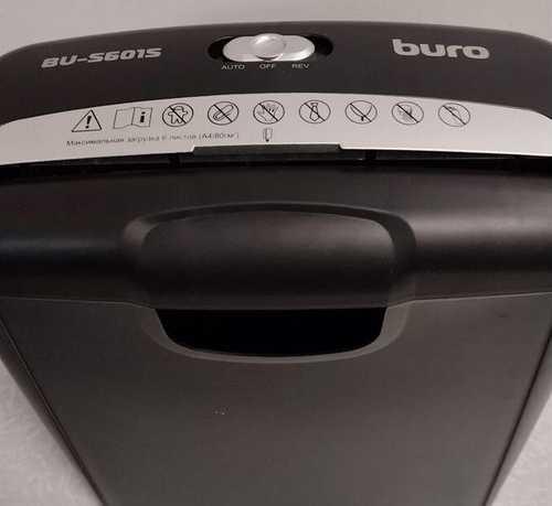 Уничтожитель бумаг Buro Home BU-S601S черный