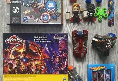 Пакет игрушек для мальчика герои бластер