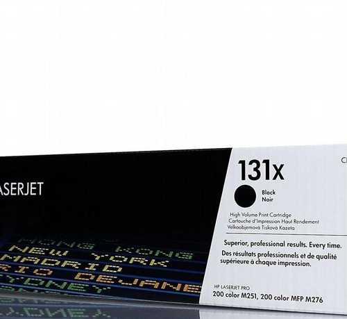 Картридж HP 131X, черный / CF210X