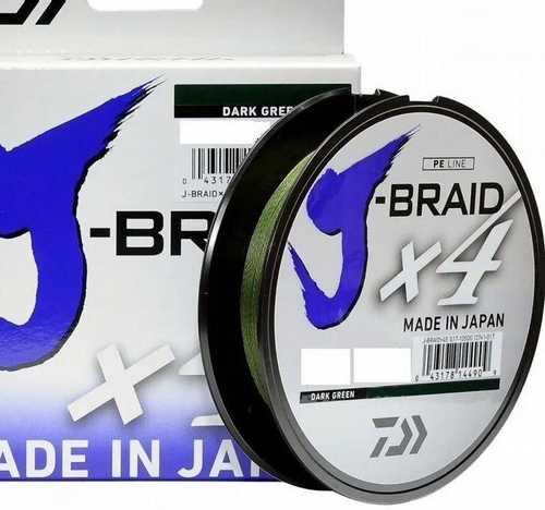 Плетеный шнур Daiwa J-braid X4 135м