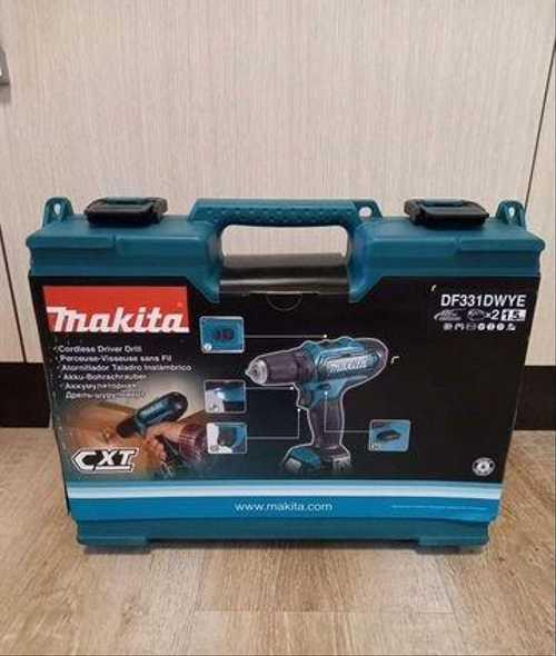 Аккумуляторный шуруповерт Makita DF331dwye