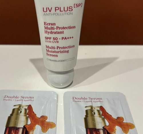 Увлажняющий защитный крем-гель Clarins UV Plus