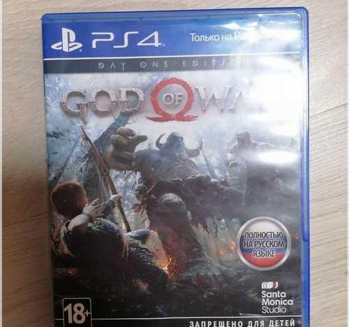 Диски на ps4 god of war