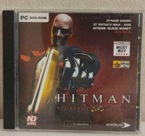 Hitman хитман blood money Jewel DVD на пк pc