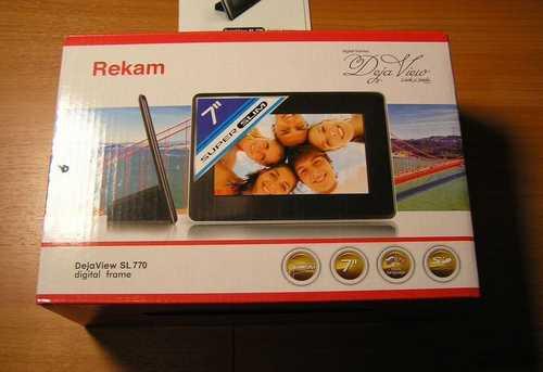 Цифровая фоторамка Rekam SL770