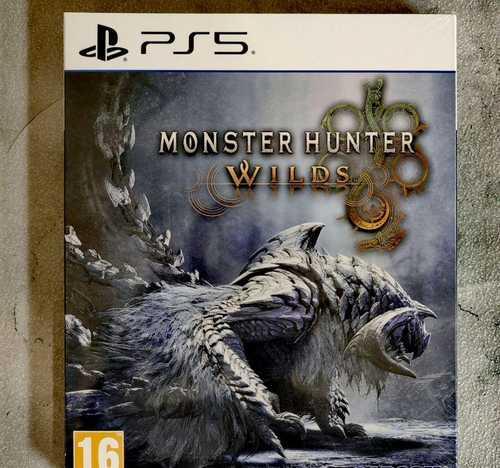 Monster Hunter Wilds Steelbook (PS5, рус, новый)