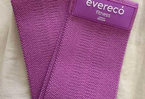 Резинка для фитнеса тканевая Everec