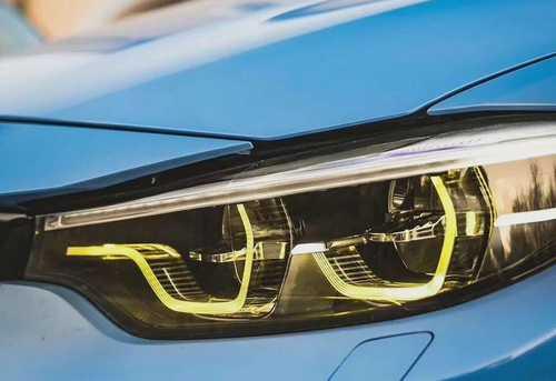 Желтые DRL глазки для BMW M3, M4 серии F80, F82