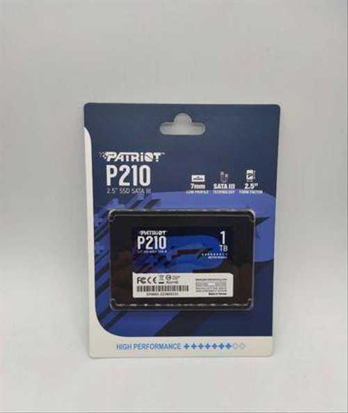 Patriot Memory P210 1 тб SATA p210s1tb25