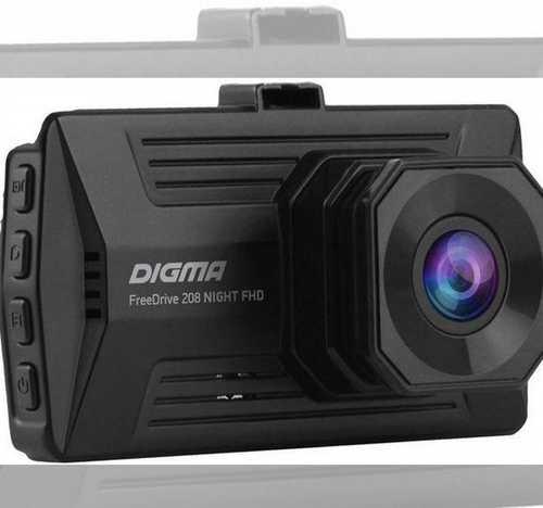 Digma FreeDrive 208 Dual Night FHD Black Видеореги