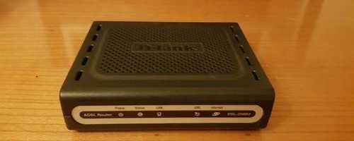 D-Link роутер DSL-2500U