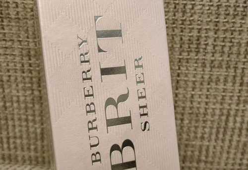 Burberry Brit sheer