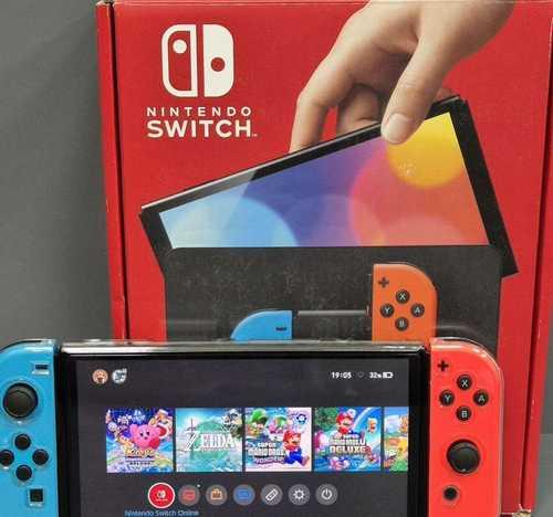 Nintendo Switch Oled Neon