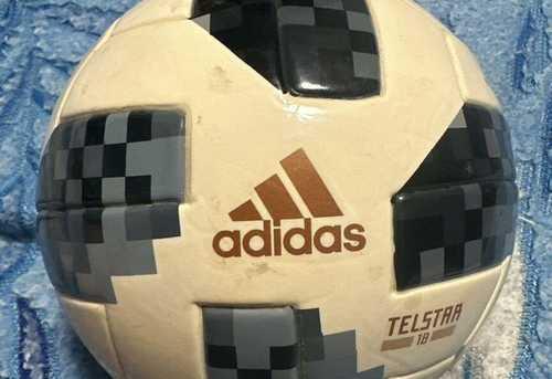 Сувенирный футбольный мяч Adidas telstar 18