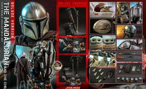 HOT toys QS16 & QS17 THE mandalorian & Grogu