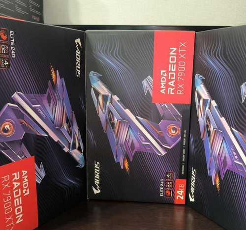 Новые Radeon RX 7900 XTX 24Gb Aorus Elite