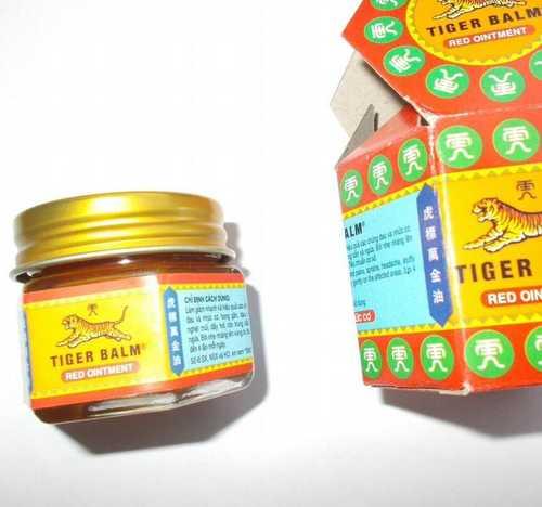 Красный тигровый бальзам Tiger balm red ointment