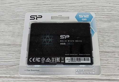 SSD накопитель Silicon Power Ace A55 512гб, 2.5"