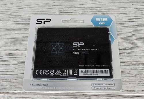 SSD накопитель Silicon Power Ace A55 512гб, 2.5"