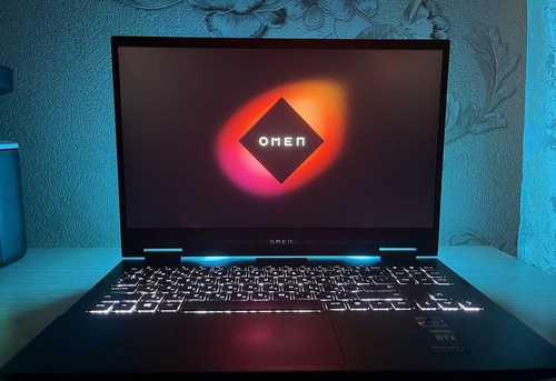 Игровой ноутбук hp omen 15/Ryzen 7/RTX 3060