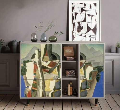 Комод BS2 - Сатин - The Cubist Paintings