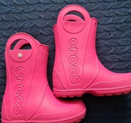 Резиновые сапоги crocs