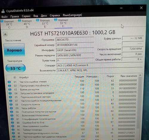 Внешний жёсткий диск на 1tb