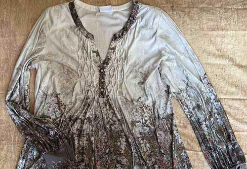 Продам трикотаж блуза-туника р.52-54