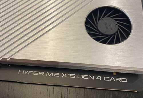 Hyper M.2 X16 GEN 4 card