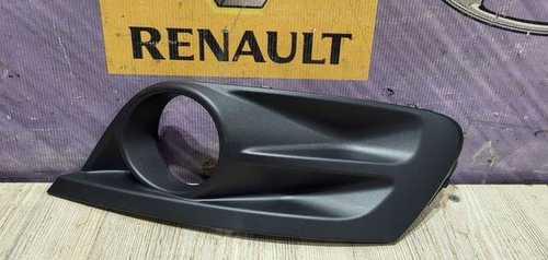 Оправа накладка птф туманки Renault fluence Прав