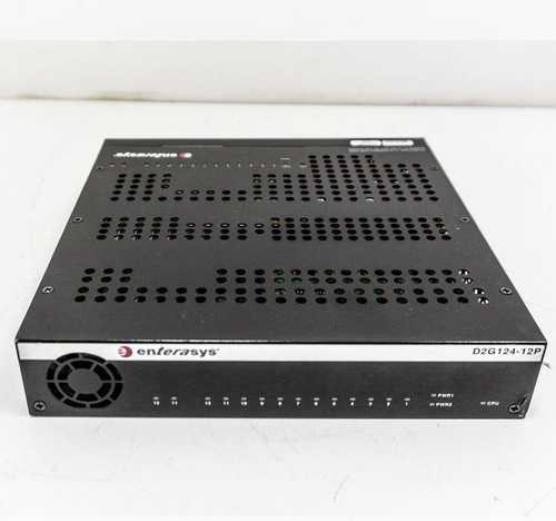 Коммутатор Enterasys D2G124-12P (PoE 130 Вт)