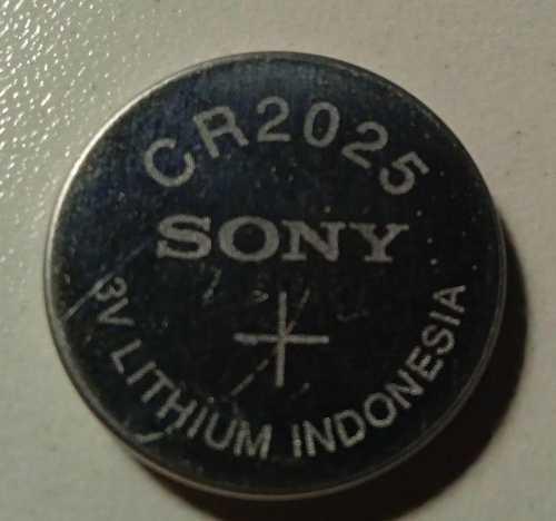 Батарейка CR-2025 Sony