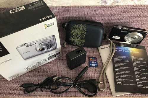 Компактный фотоаппарат sony cybershot dcs-w710