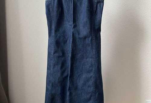Платье джинсовое benetton XS