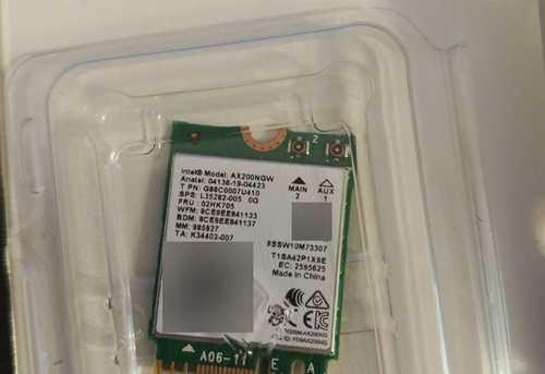 Wifi адаптер intel AX200 NGW