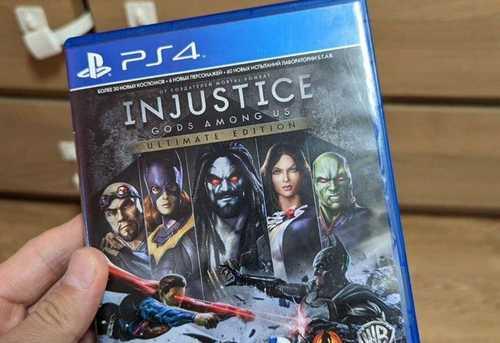 PS4 игра WB Injustice